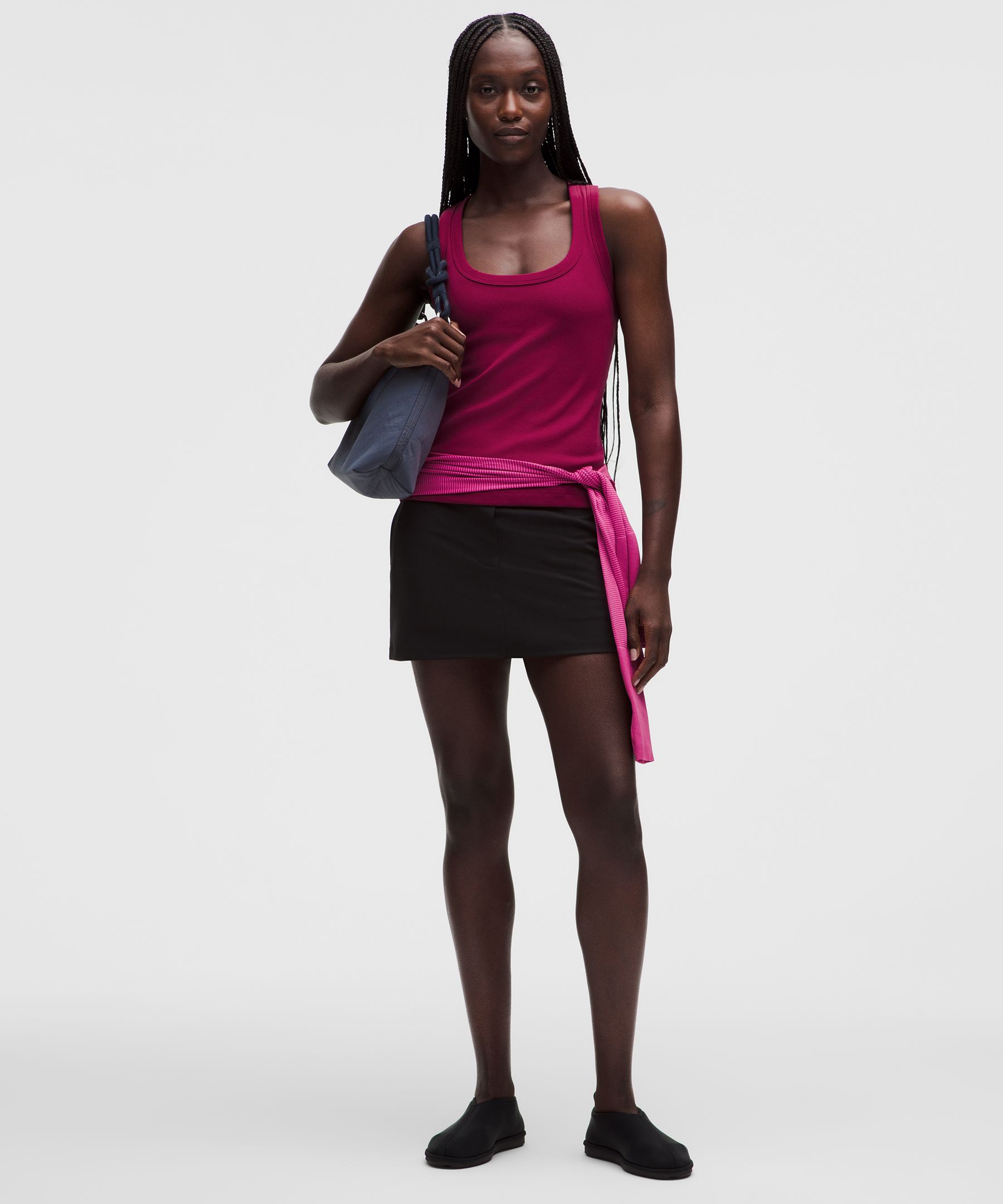 LULULEMON Lululemon Ribbed Scoop-Neck Tank Top